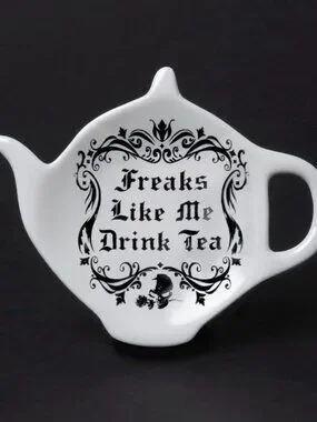 Alchemy Gothic | Kitchen | Alchemy Gothic Freaks Like Me Tea Bag Spoon ...